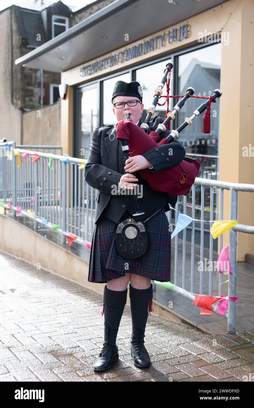Stewarton, Scotland, UK. 23rd Mar, 2024. Stewarton Initiatives official ...