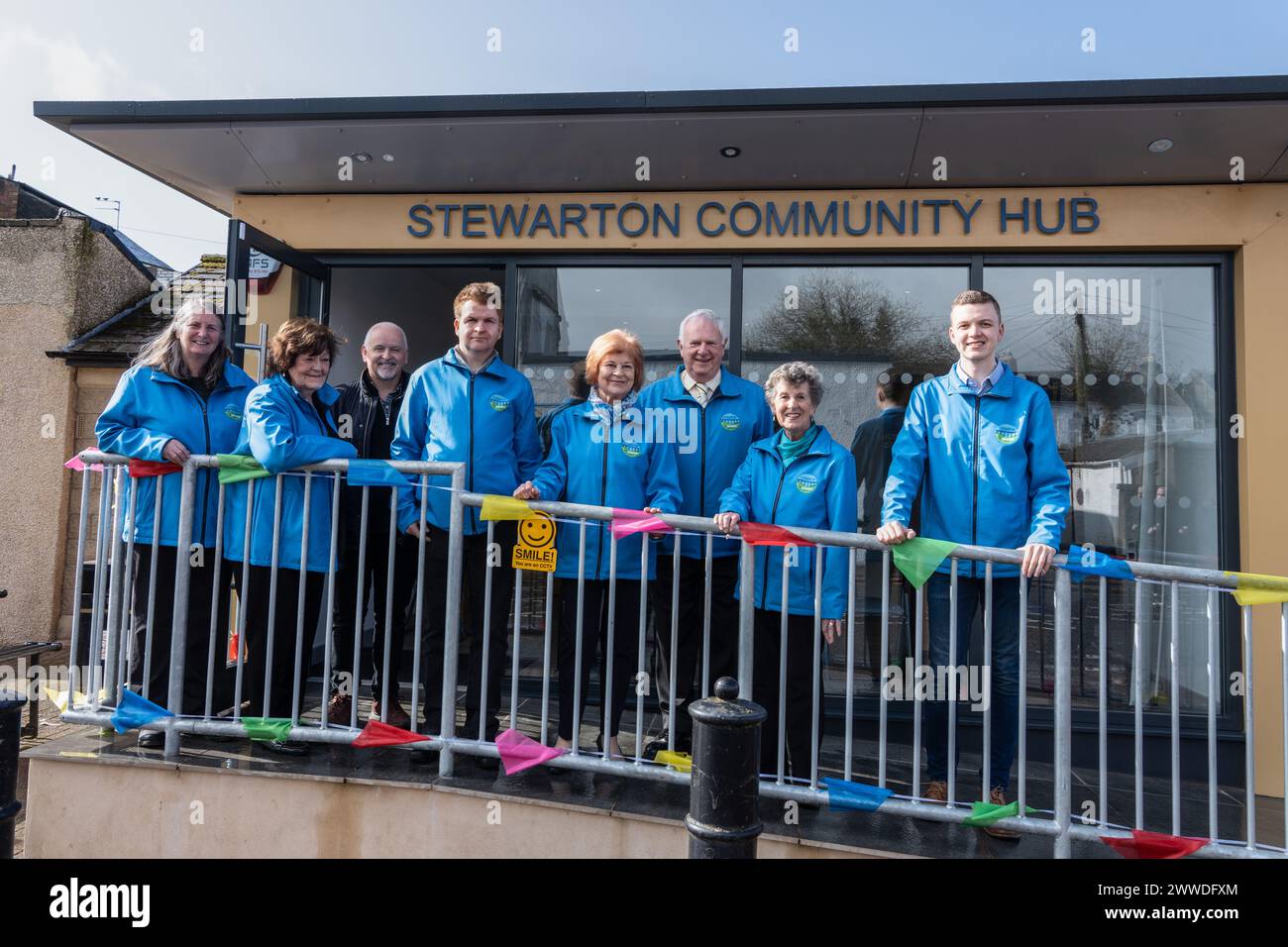 Stewarton, Scotland, UK. 23rd Mar, 2024. Stewarton Initiatives official ...