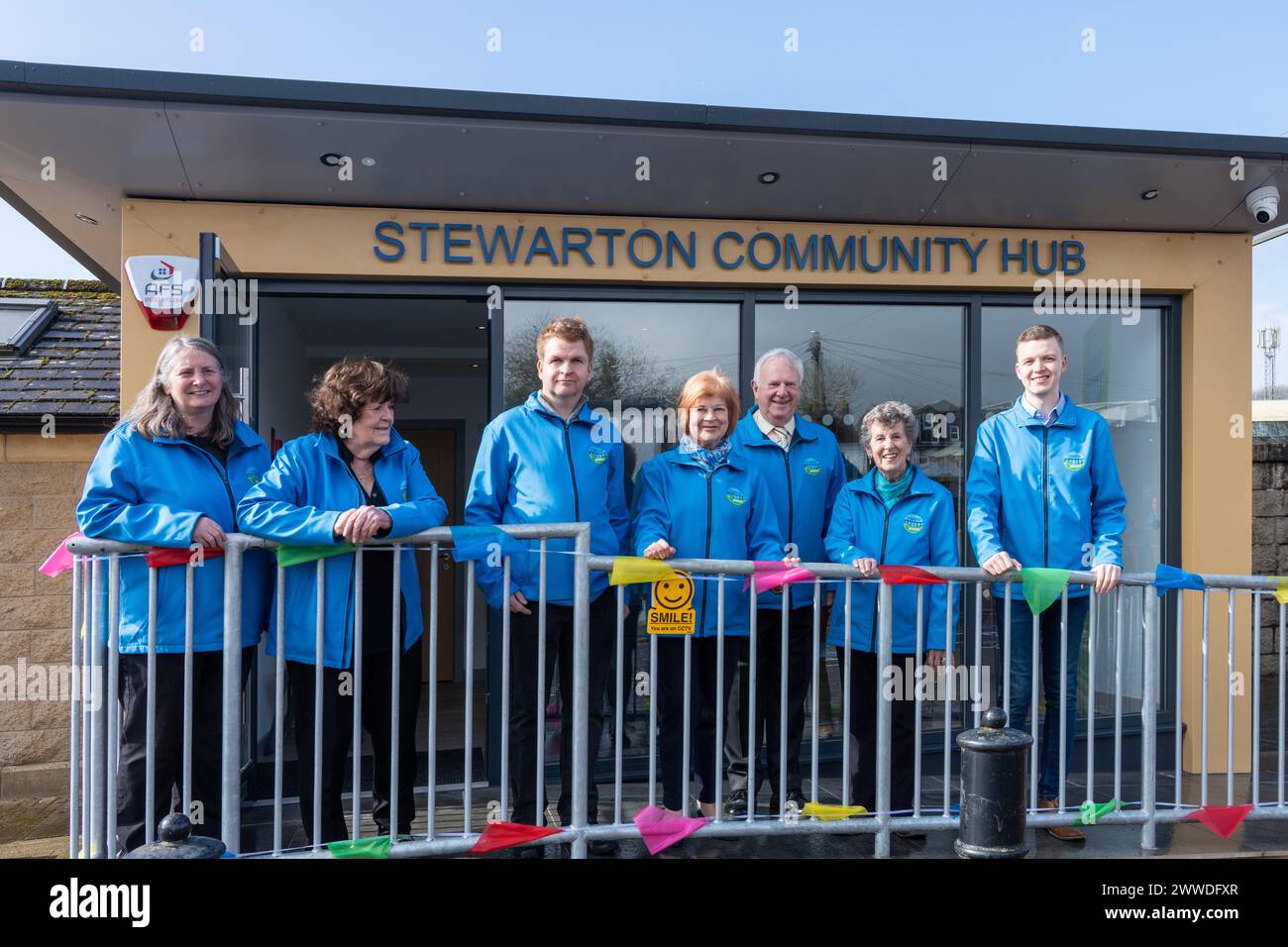 Stewarton, Scotland, UK. 23rd Mar, 2024. Stewarton Initiatives official ...