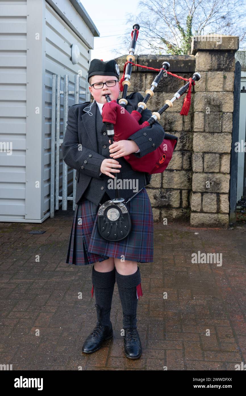 Stewarton, Scotland, UK. 23rd Mar, 2024. Stewarton Initiatives official ...