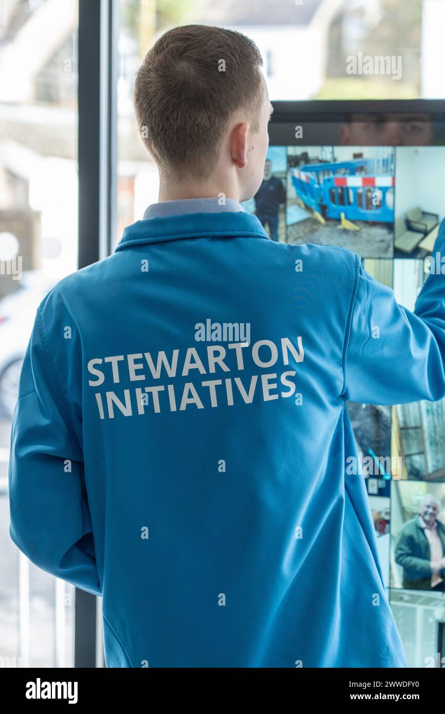 Stewarton, Scotland, UK. 23rd Mar, 2024. Stewarton Initiatives official ...