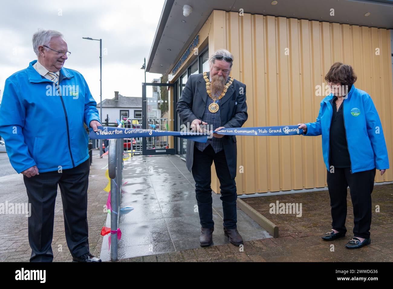 Stewarton, Scotland, UK. 23rd Mar, 2024. Stewarton Initiatives official ...