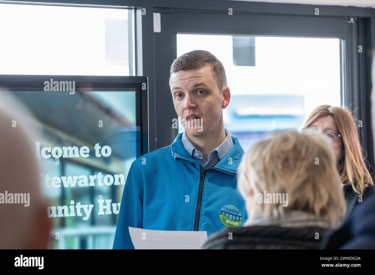 Stewarton, Scotland, UK. 23rd Mar, 2024. Stewarton Initiatives official ...