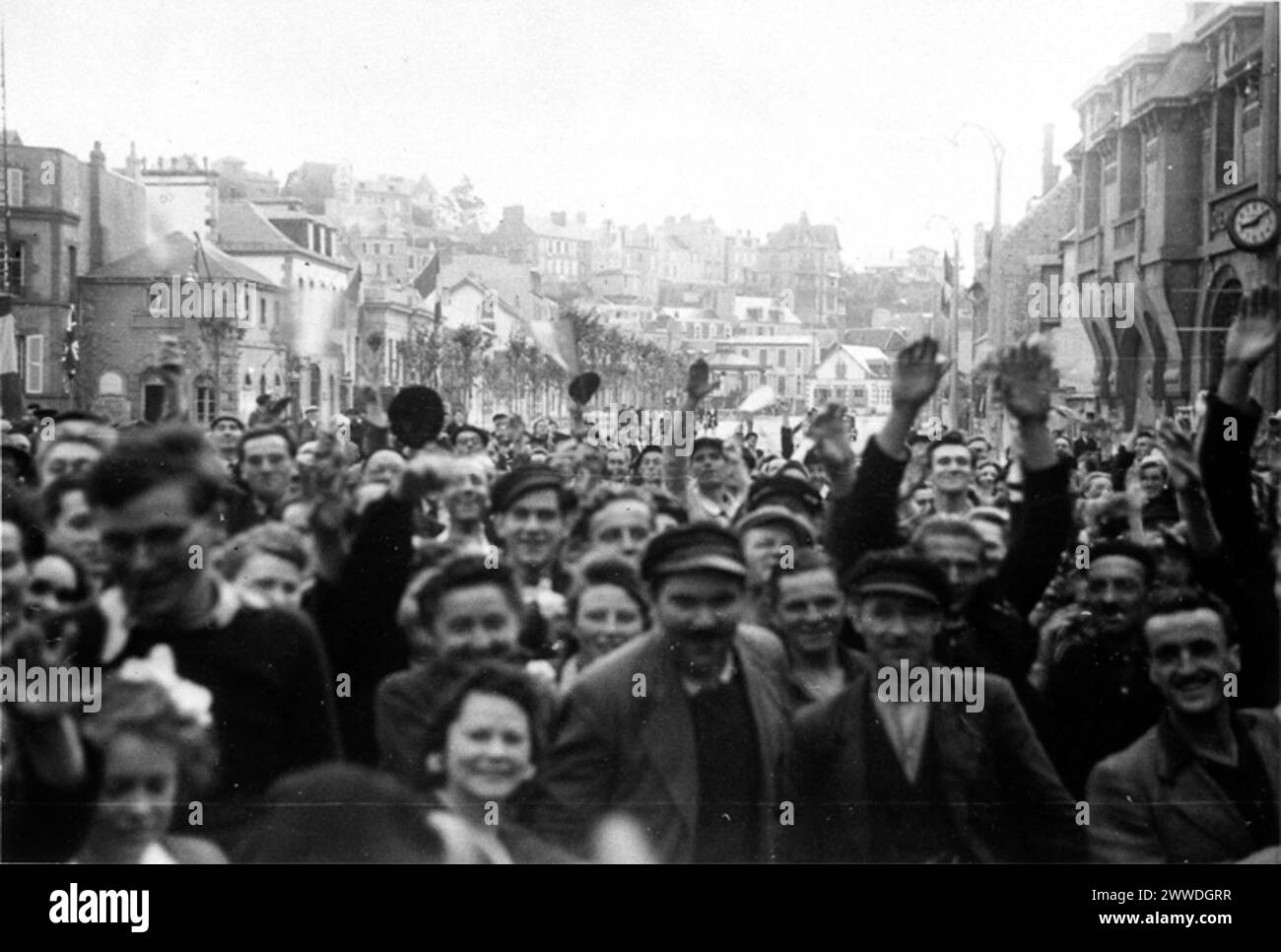 Granville normandy 1944 Black and White Stock Photos & Images - Alamy
