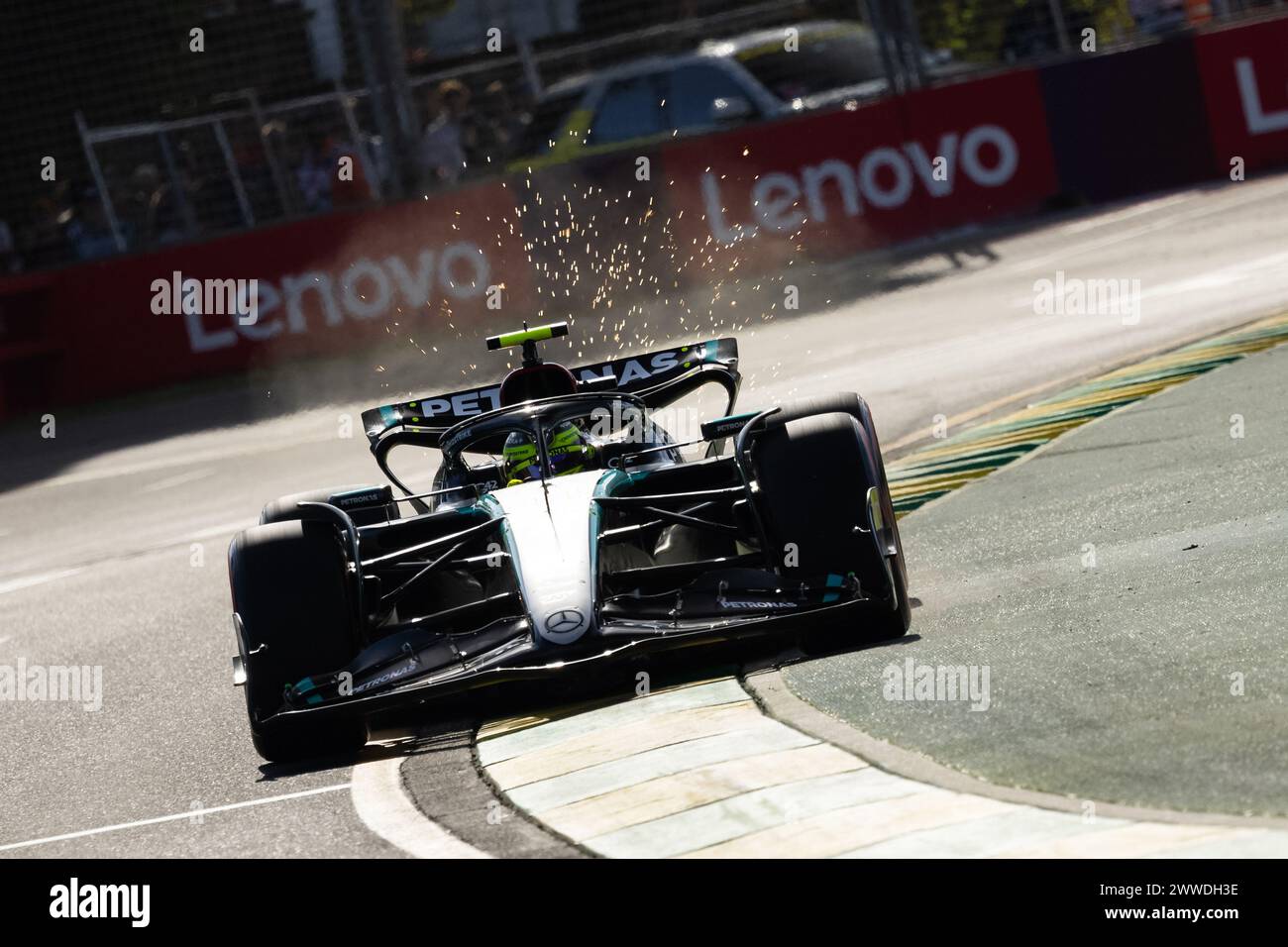 Lewis hamilton melbourne 2024 hi-res stock photography and images - Alamy