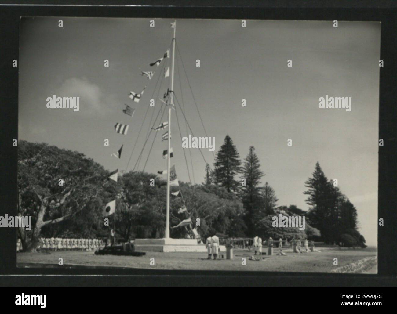 Photographic record of Tonga, showing the island’s tropical scenery ...