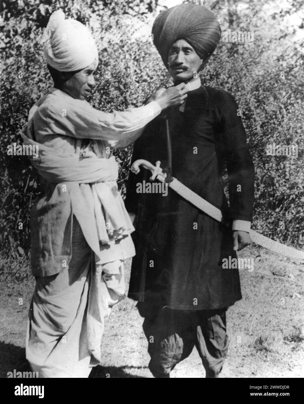 Photograph by Cecil Beaton showing the Prime Minister of Manipur ...