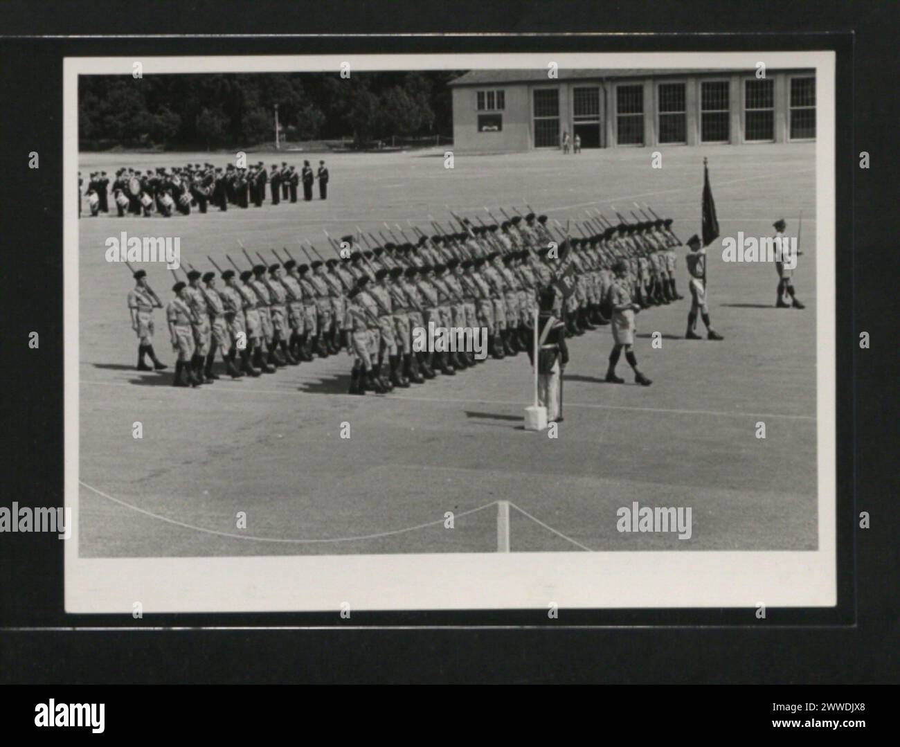 Description: Schonbrunn Barracks. Location: Vienna, Austria Date: 1951 ...