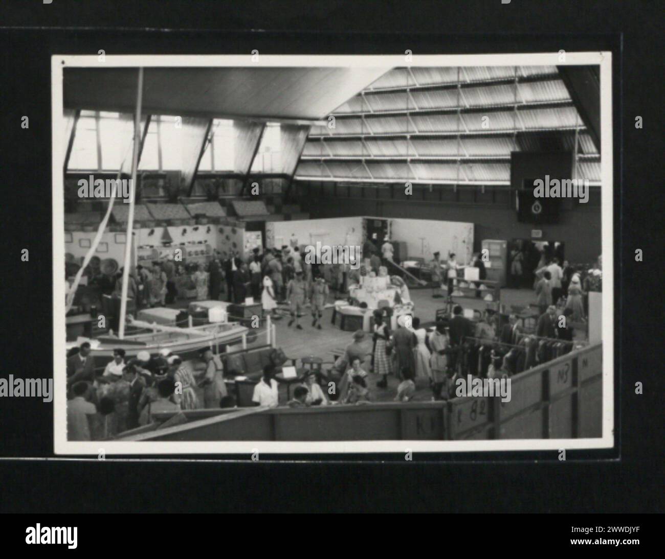 A prison exhibition displaying a handcrafted boat from Luzira Lower ...
