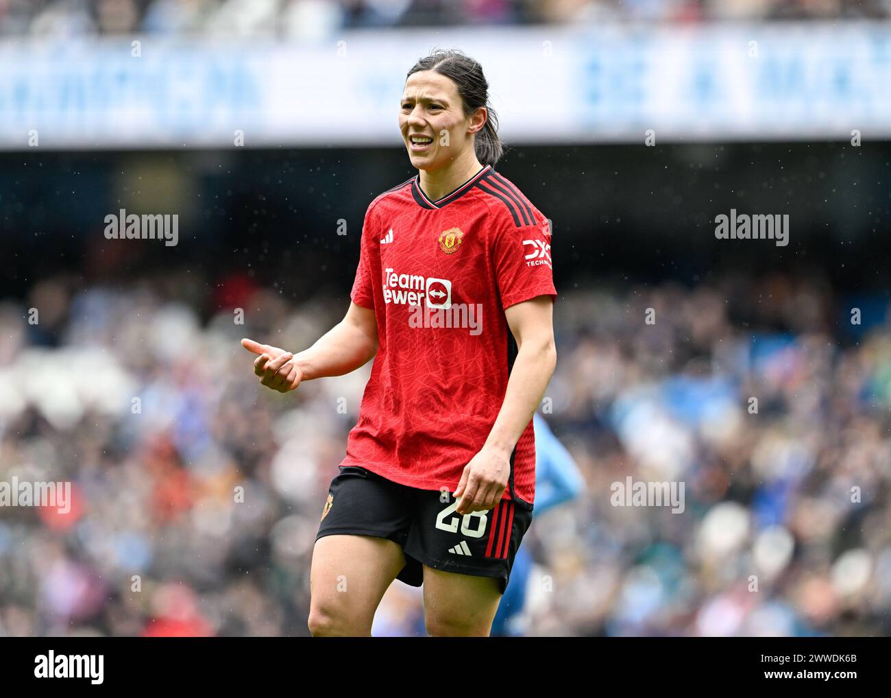 Rachel Williams of Manchester United Women, during The FA Women's Super ...