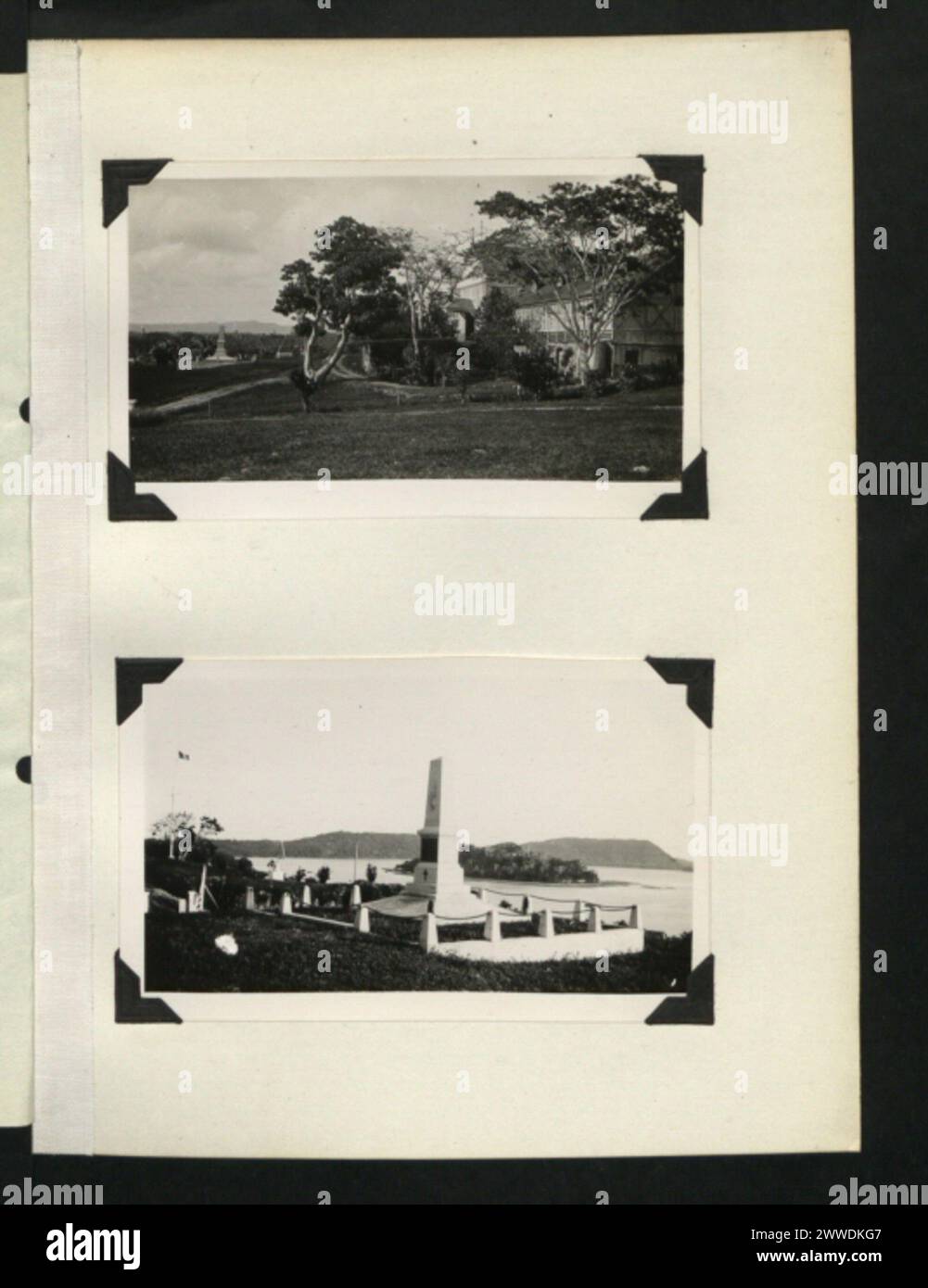 The Joint Court and adjacent French War Cenotaph in Vanuatu ...