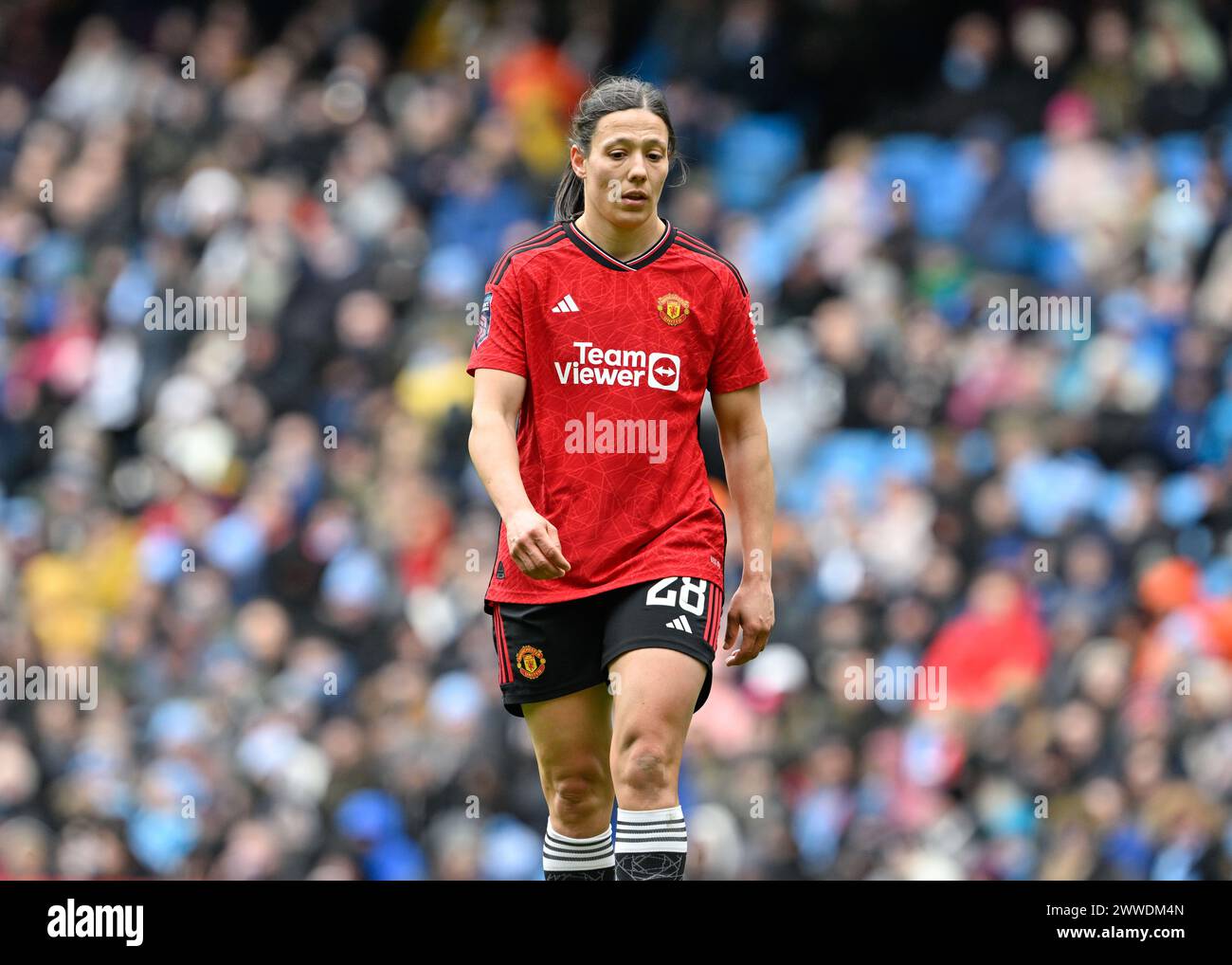 Rachel Williams of Manchester United Women, during The FA Women's Super ...