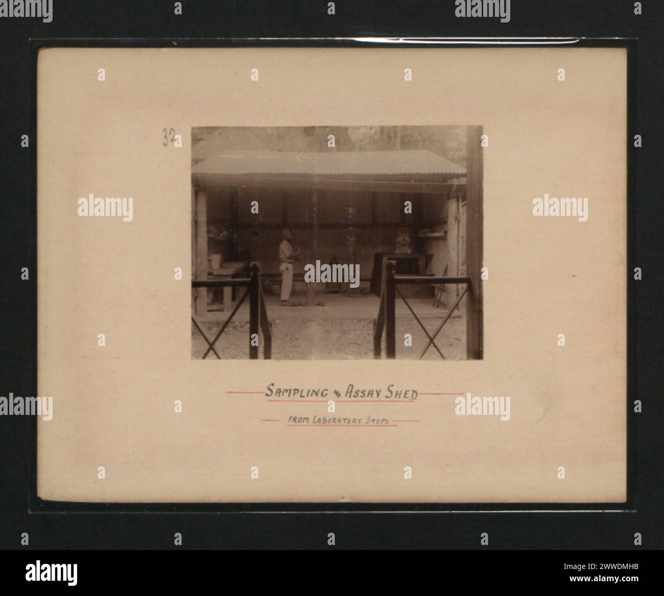 Description: Sampling & Assay Shed, From Laboratory Steps Location ...