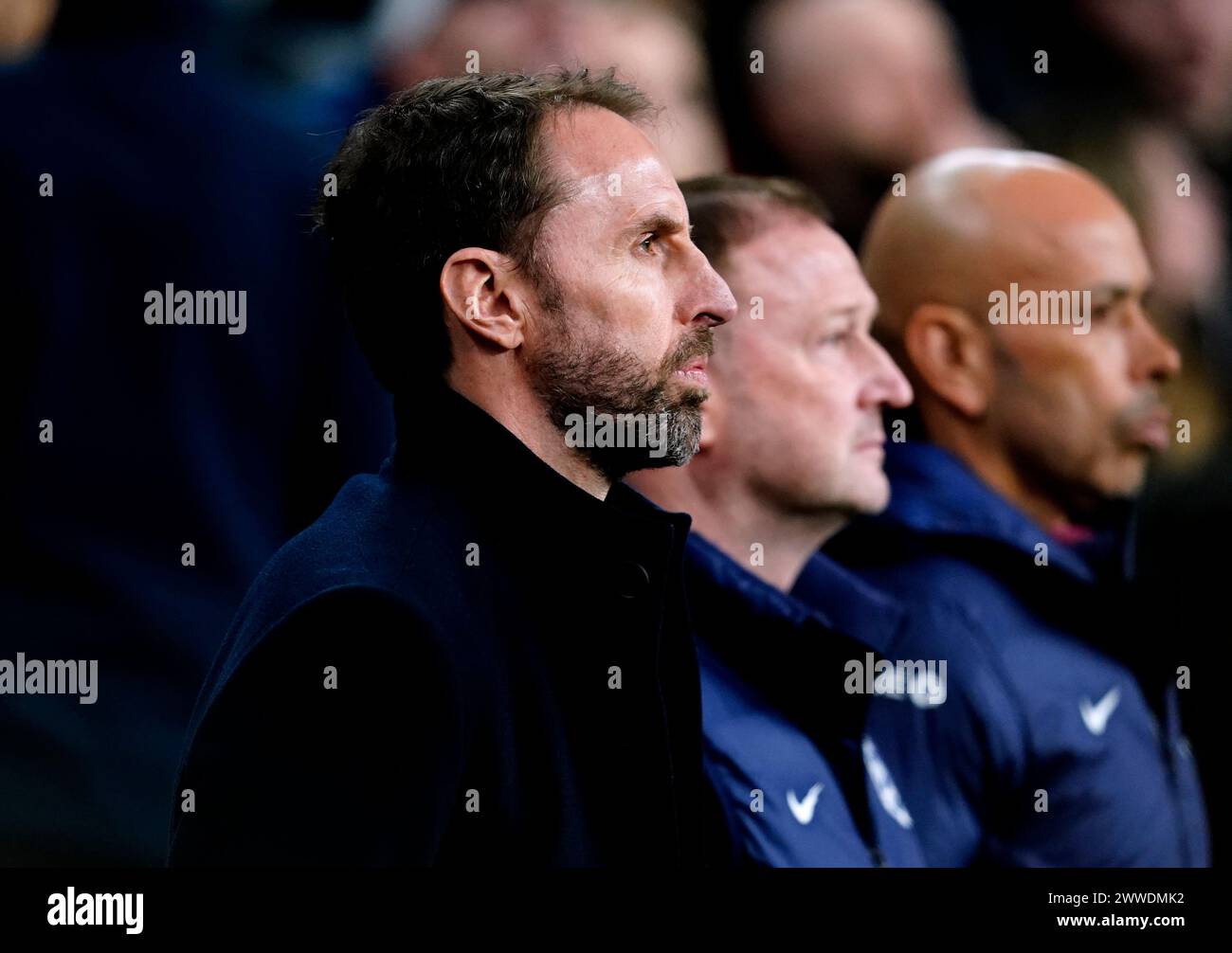 England manager Gareth Southgate ahead of a international friendly ...