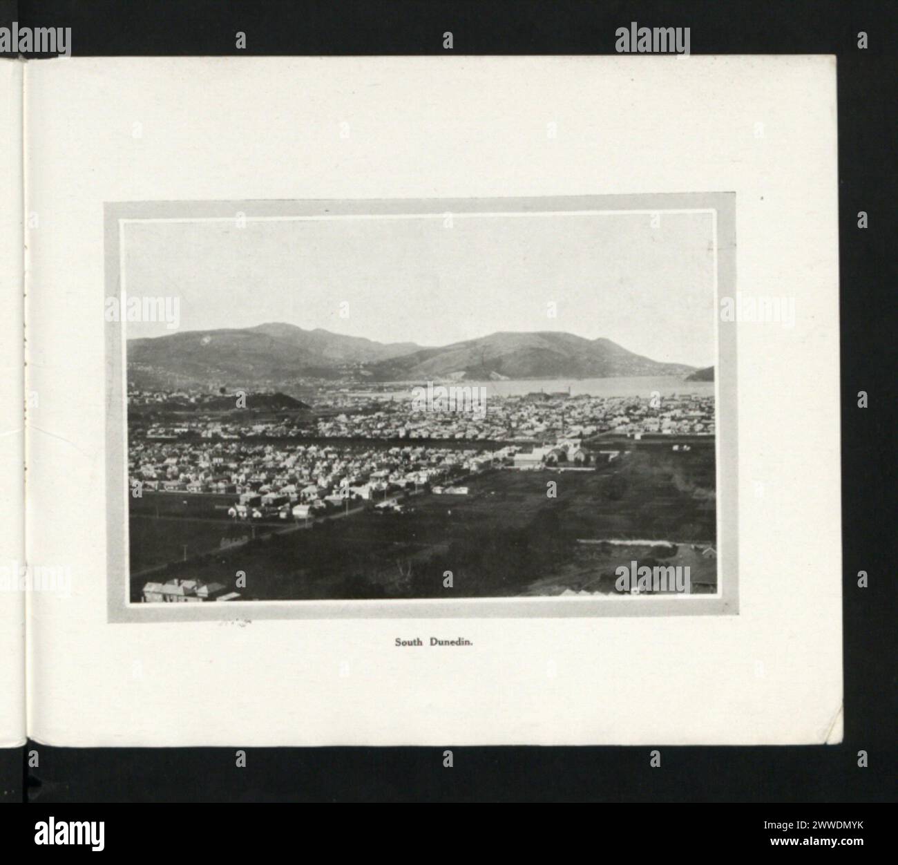 South Dunedin, South Island, New Zealand, photographed in 1920, showing ...