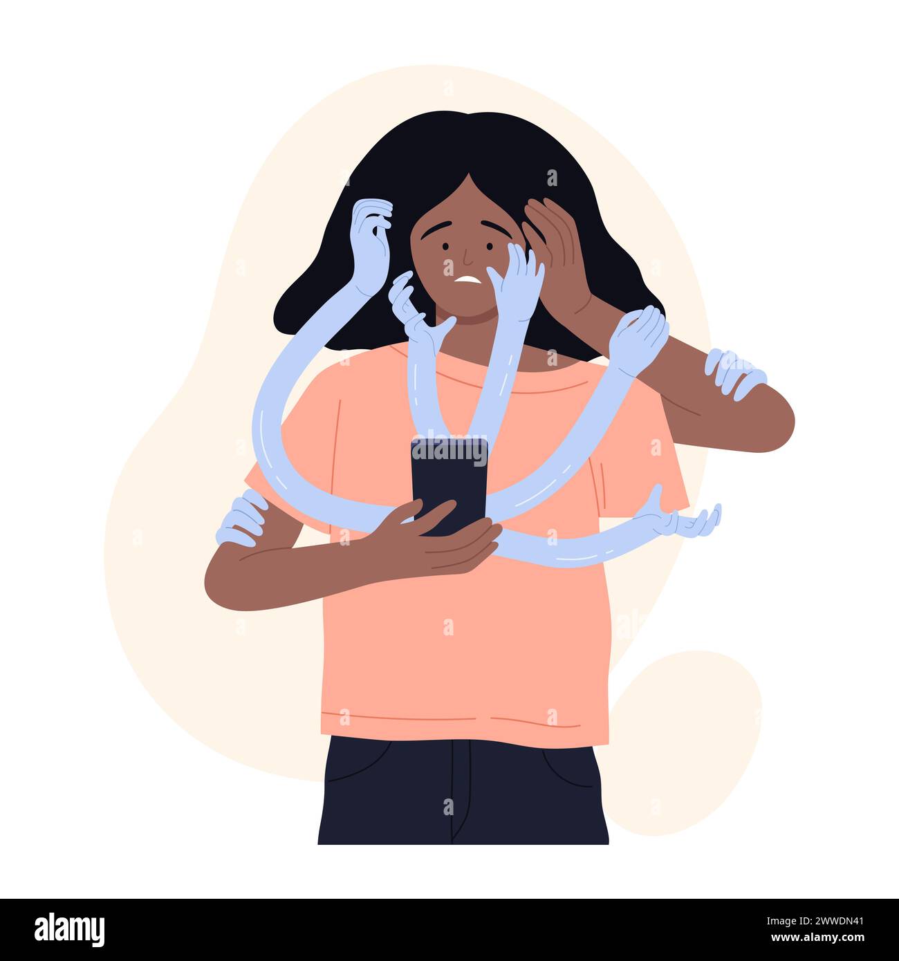 Worry bad news Cut Out Stock Images & Pictures - Alamy