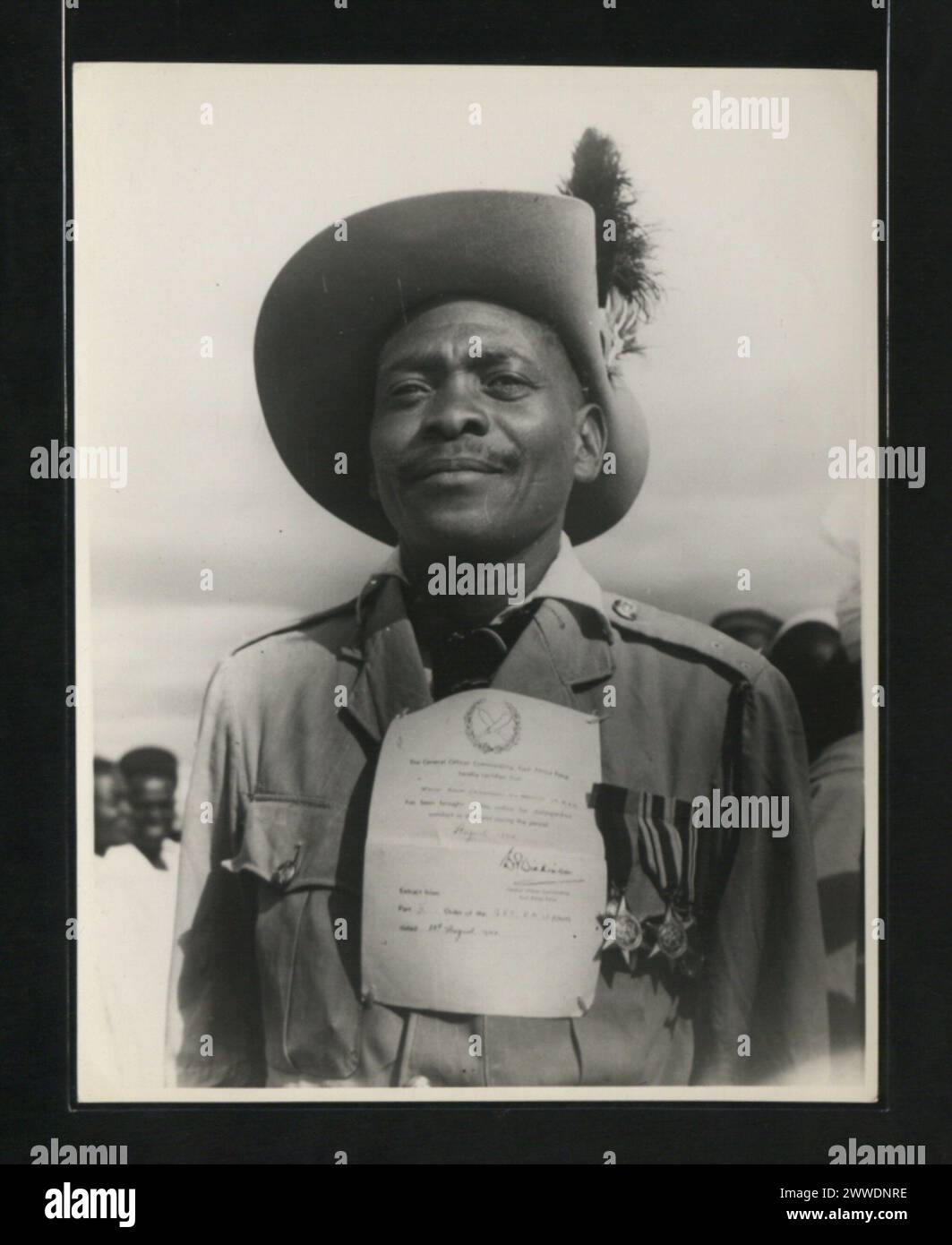 Description: Return of Chief Mkwawa's skull to Tangangika and other ...