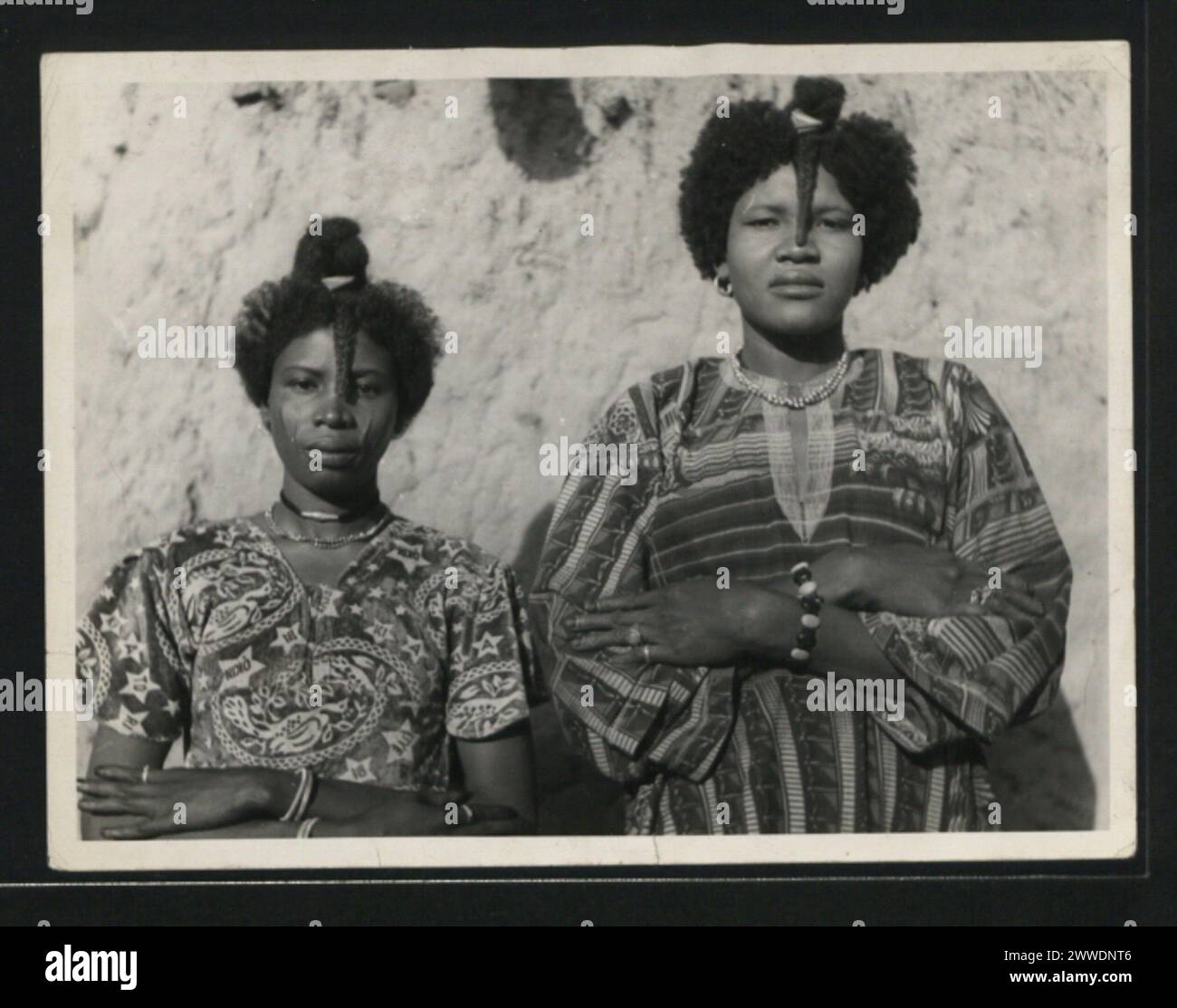 Description: Kanuri Women of Dikwa Emirate. 1955 Report Location: Dikwa ...