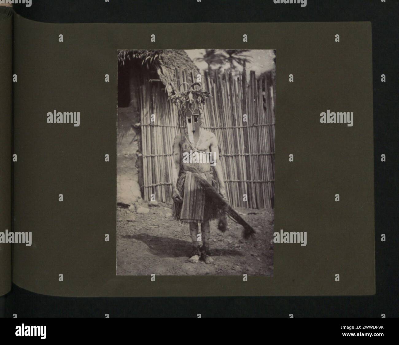 Photograph showing indigenous African individuals, highlighting ...