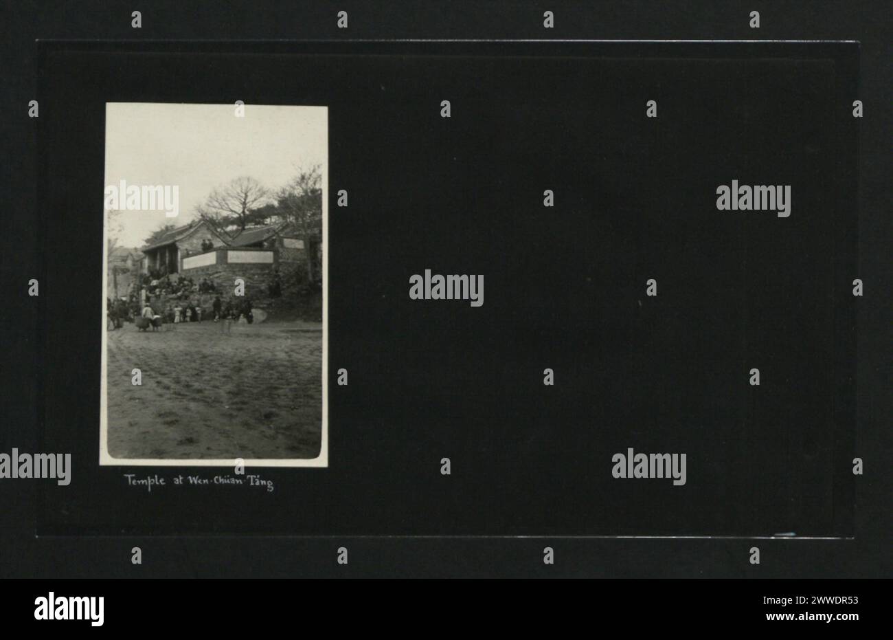 Description: Mainland. Temple at Wen-Chüan-Tang. Location: China china ...