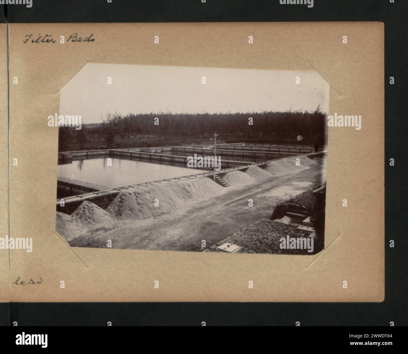 Description: The new filter beds. Completed Location: Mauritius Date ...