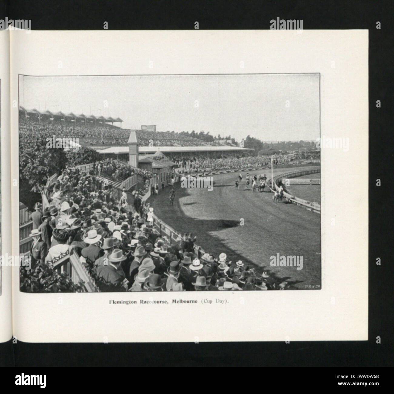 Description: Flemington Racecourse, Melbourne (Cup Day). Location ...