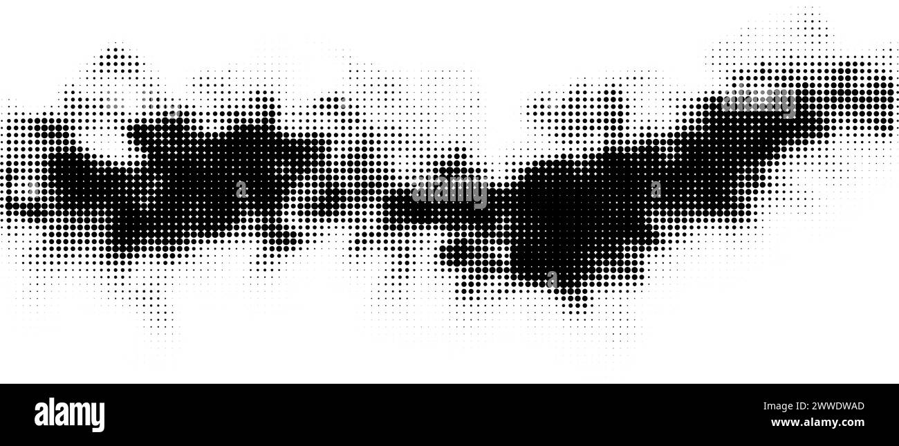 abstract halftone effect background. Vector illustration Stock Vector ...