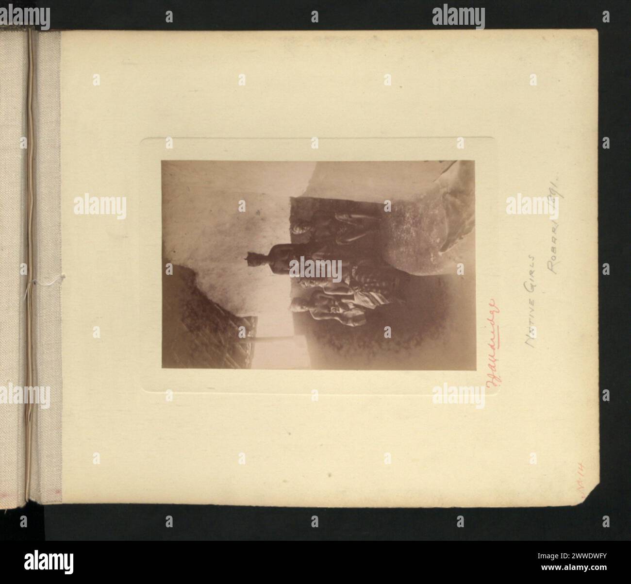 Description: Native girls, Robari Photographs illustrating Mr T J ...