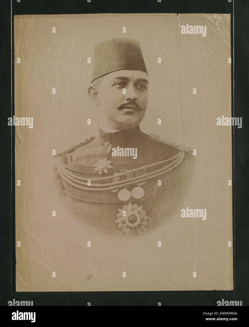 Description: The Khedive of Egypt [Abbas II] Location: Egypt portrait ...