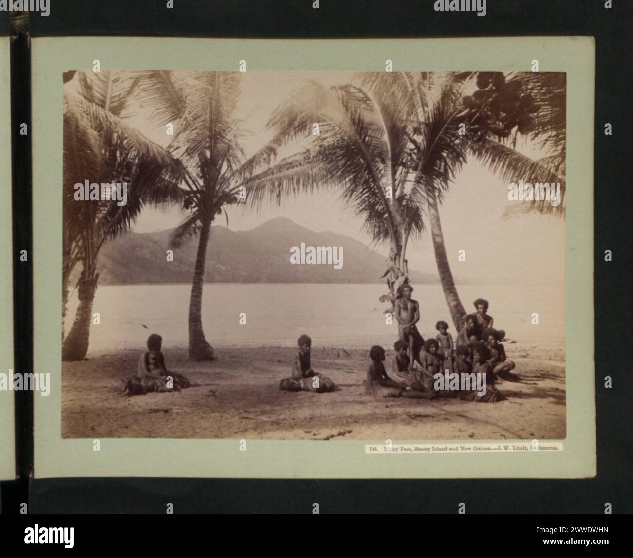 Description: Mairy Pass, Stacey Island and New Guinea.-J.W. Lindt ...