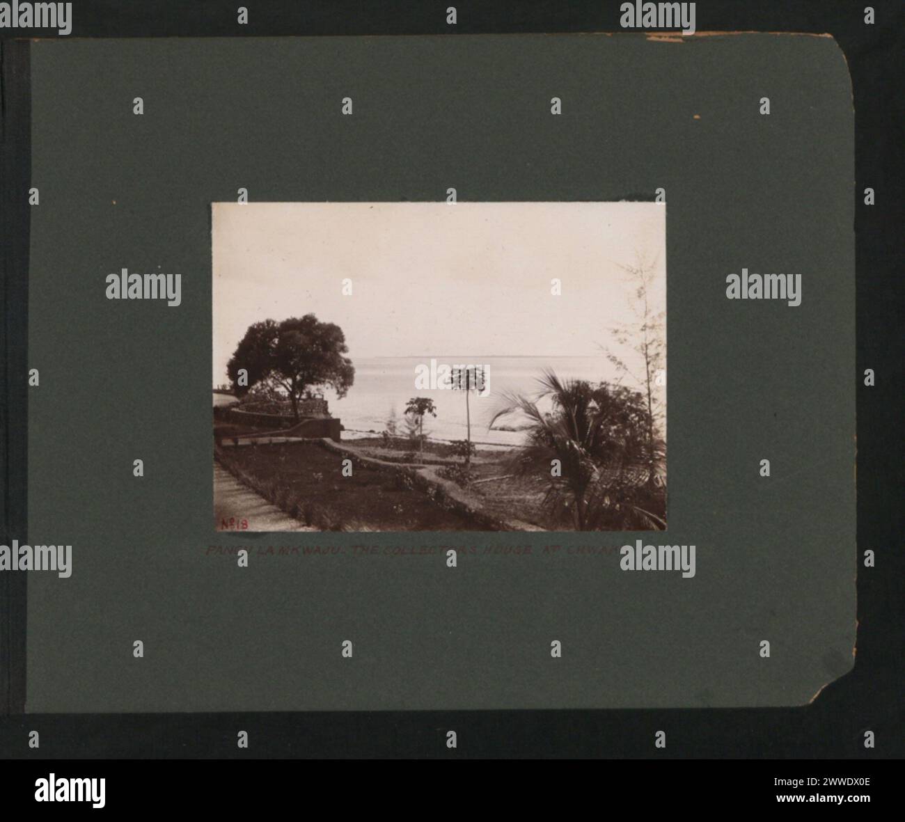 Description: Pangu La Mkwaju. the Collector's house at Chwaka. Location ...