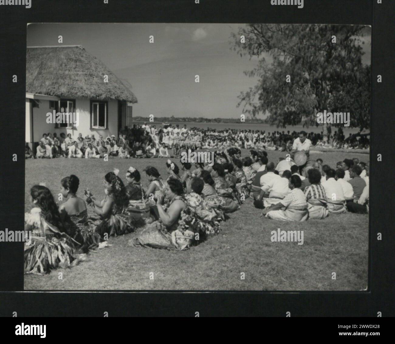 Description: Tongan girls in song and dance. Location: Tonga tonga ...