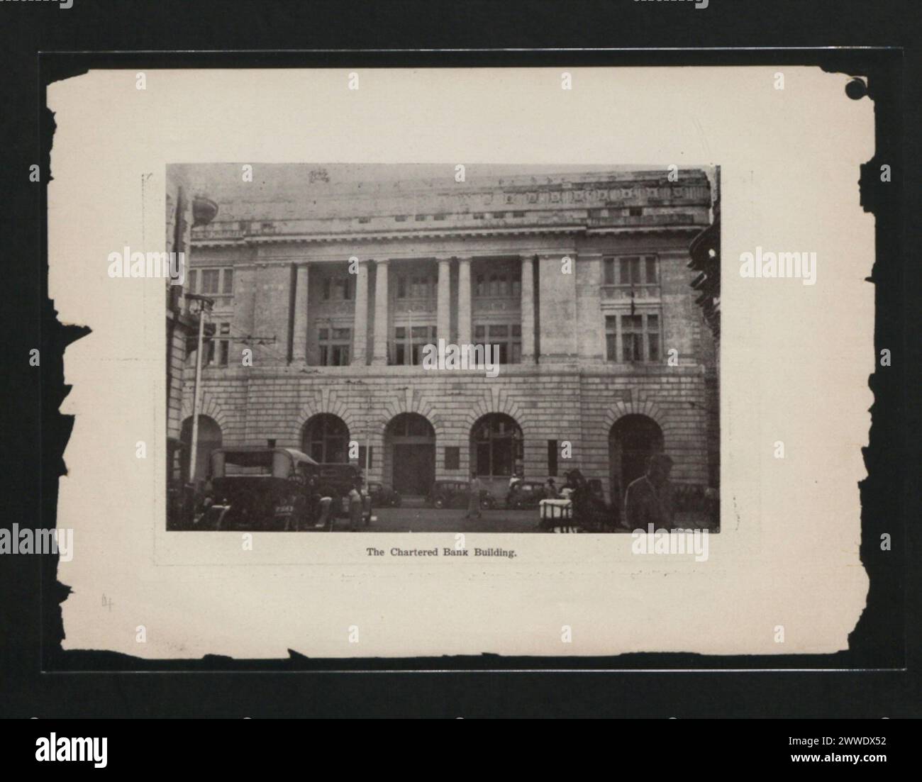 The Chartered Bank Building in Penang, Malaya, photographed in 1937 ...