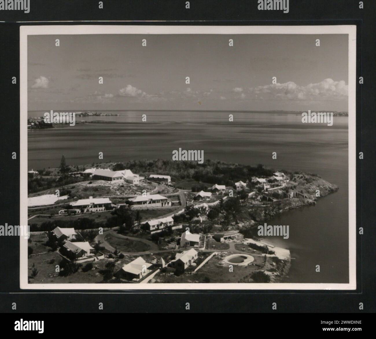 Bermuda great sound aerial hi-res stock photography and images - Alamy