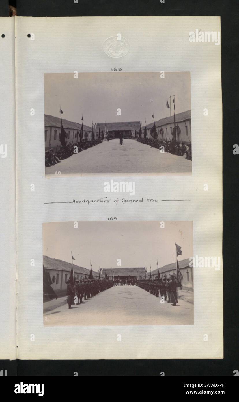 Description: Headqaurters of General Mei Location: China Date: 1903 ...