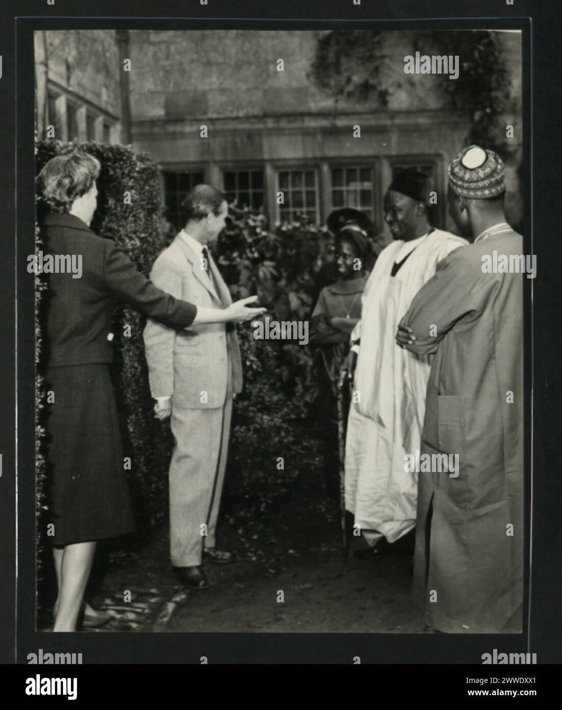 Description: The Governor and his daughter, Miss Fatima Kashim, are ...