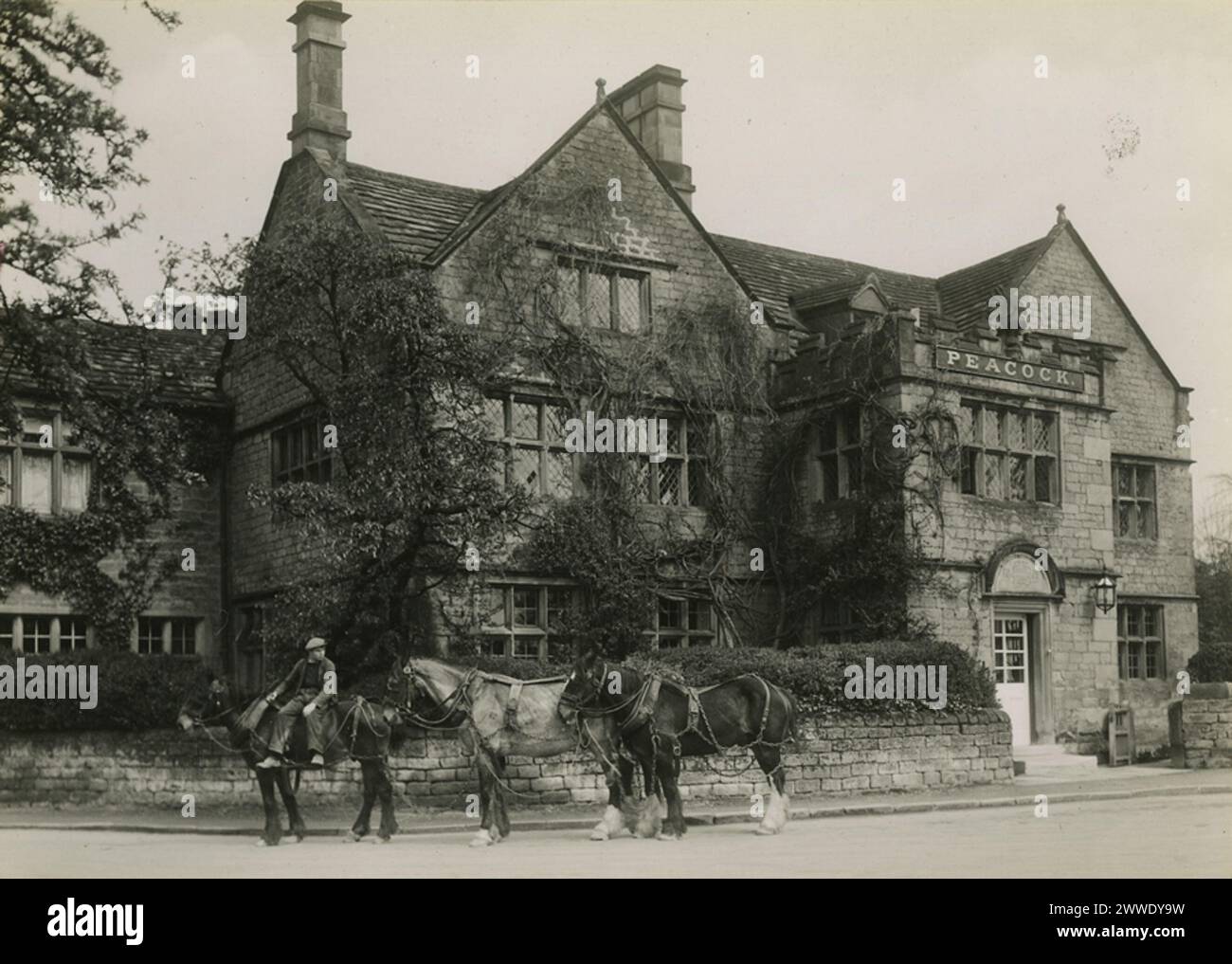 The Peacock Inn Description: "The Peacock Inn, Rowsley, Derby" Date ...