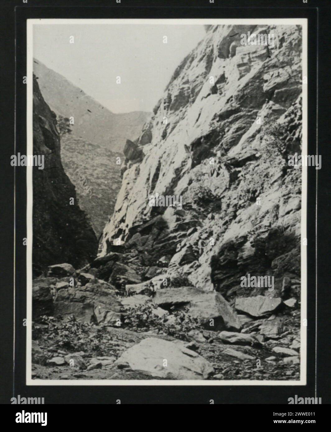 Description: Photograph taken by 10 field company Royal Engineers ...