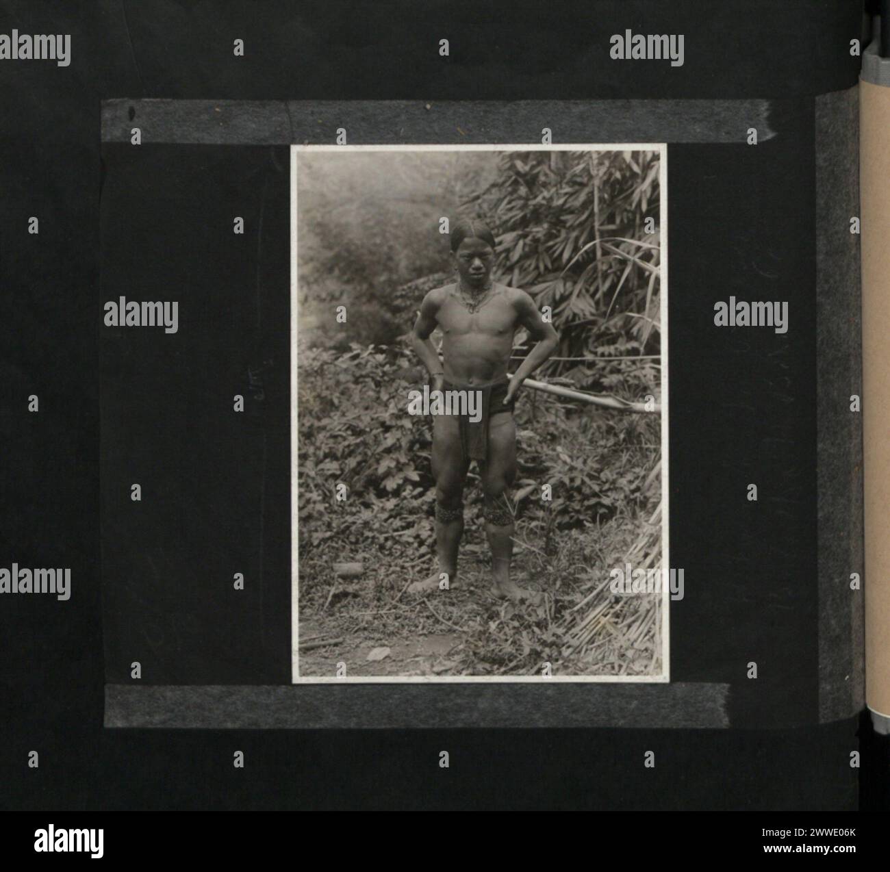 Photograph capturing Borneo's terrain and environment on 26 April 1921 ...