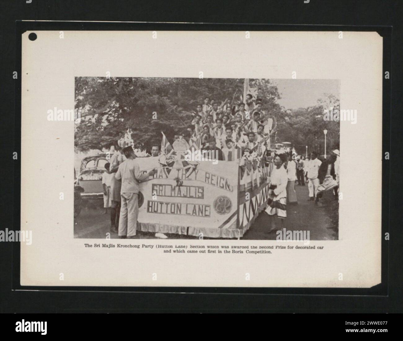 Description: The Sri Majlis Kronchong Party (Hutton Lane) Section which ...