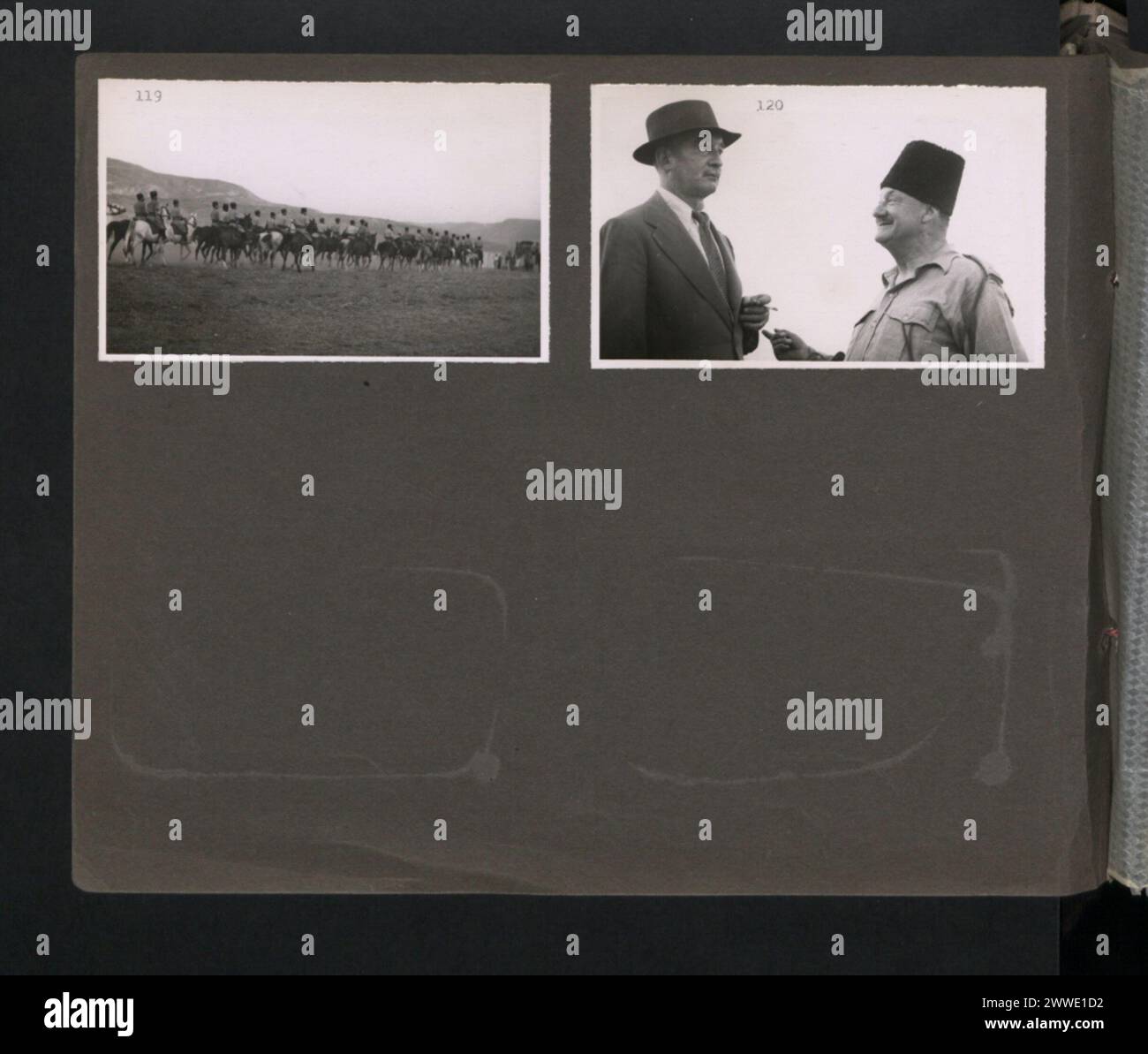 Description: Photographs of the Cavalry Regiment annual sports at Samakh, Palestine Location ...