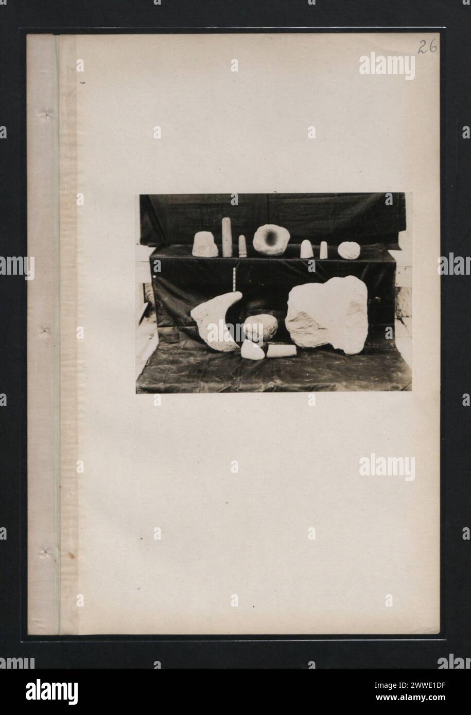 Documentation of 1920s archaeological excavations at Athit, Palestine ...