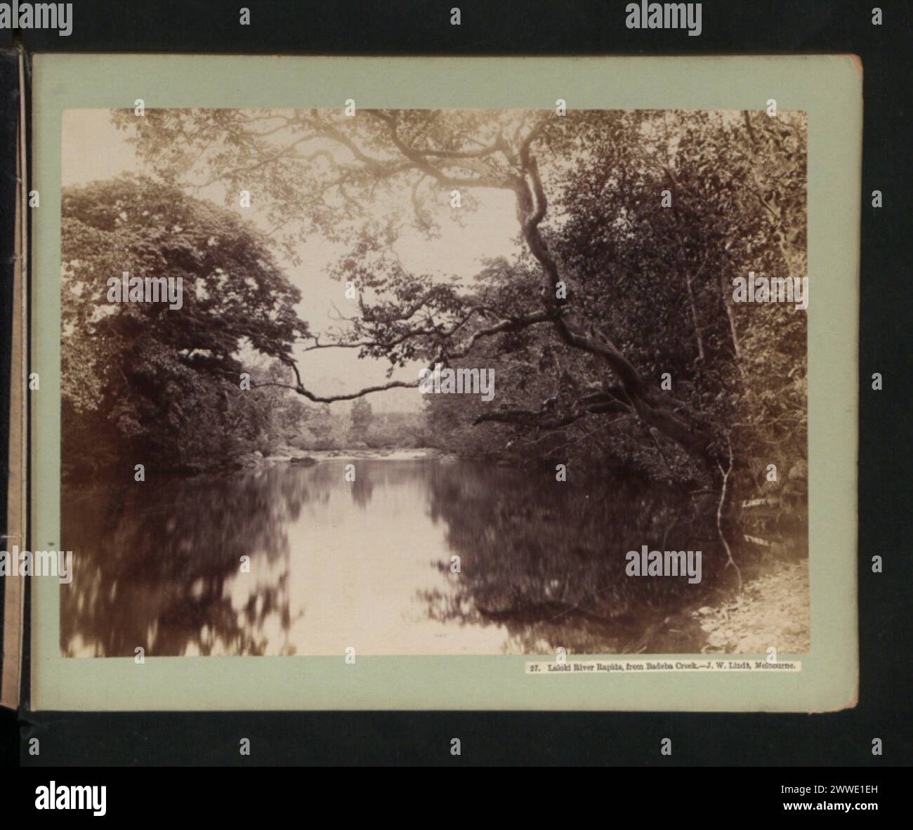 Description: Laloki River Rapids, from Badetu Creek.-J.W. Lindt ...