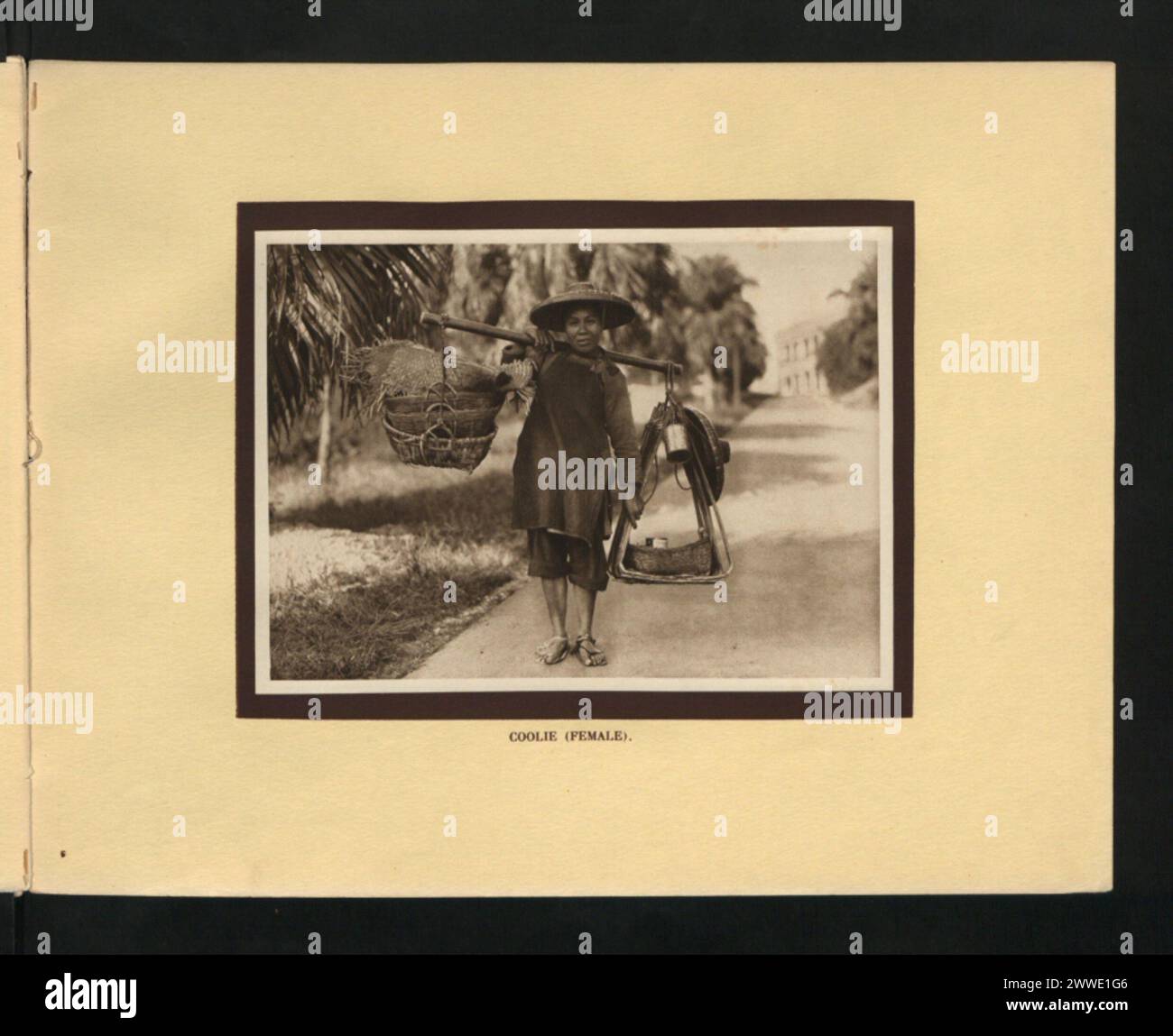 Description: Coolie (Female). Location: Hong Kong Date: 1926 hongkong ...