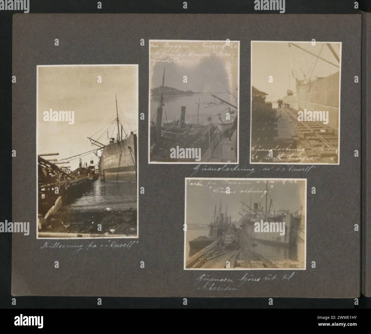 Photographs depicting South Georgia and Antarctica in 1912, including ...