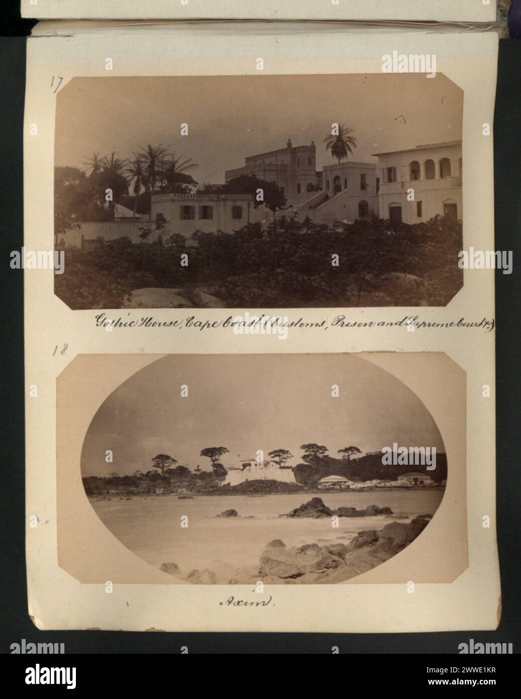 Description: Gothic House, Cape Coast (Customs, Prison and Supreme ...