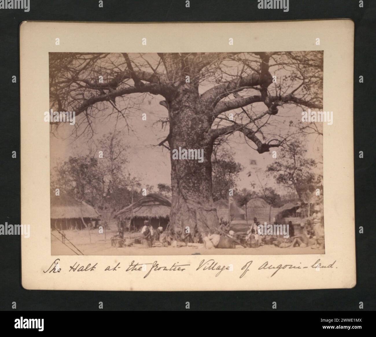 Description: The Halt at the Frontier Village of Angoni-Land. Location ...