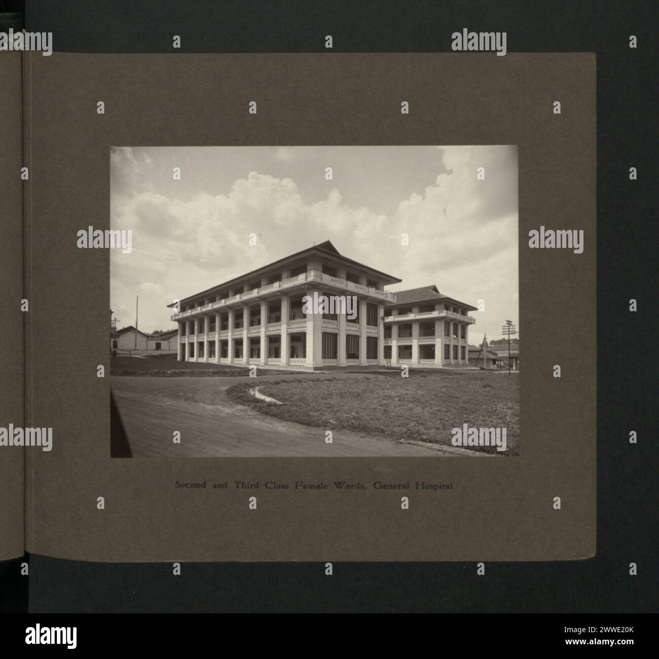 Description: Second and Third Class Female Wards, General Hospital ...