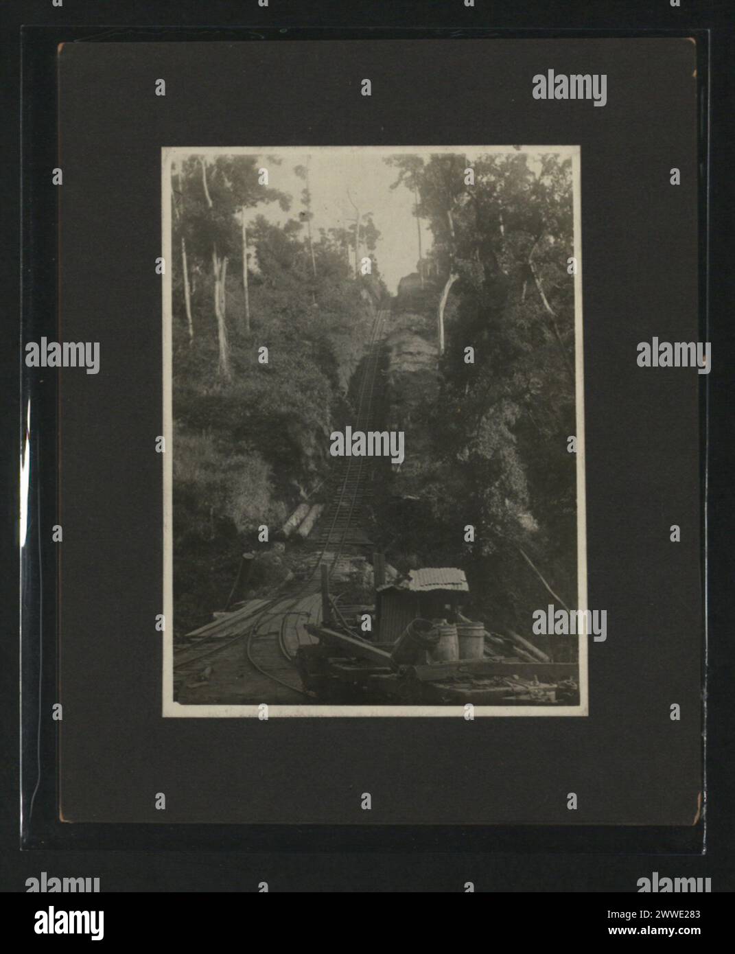 Description: Incline logging railway - Philippine Islands. Location ...