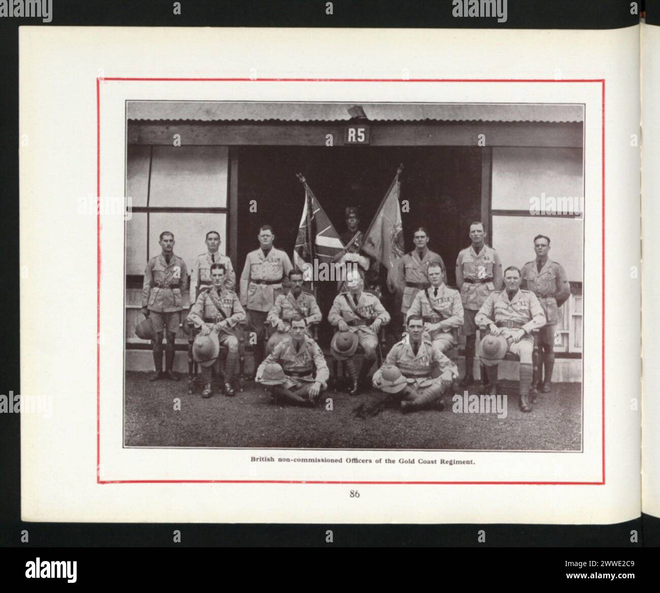 Description: British non-commissioned Officers of the Gold Coast ...